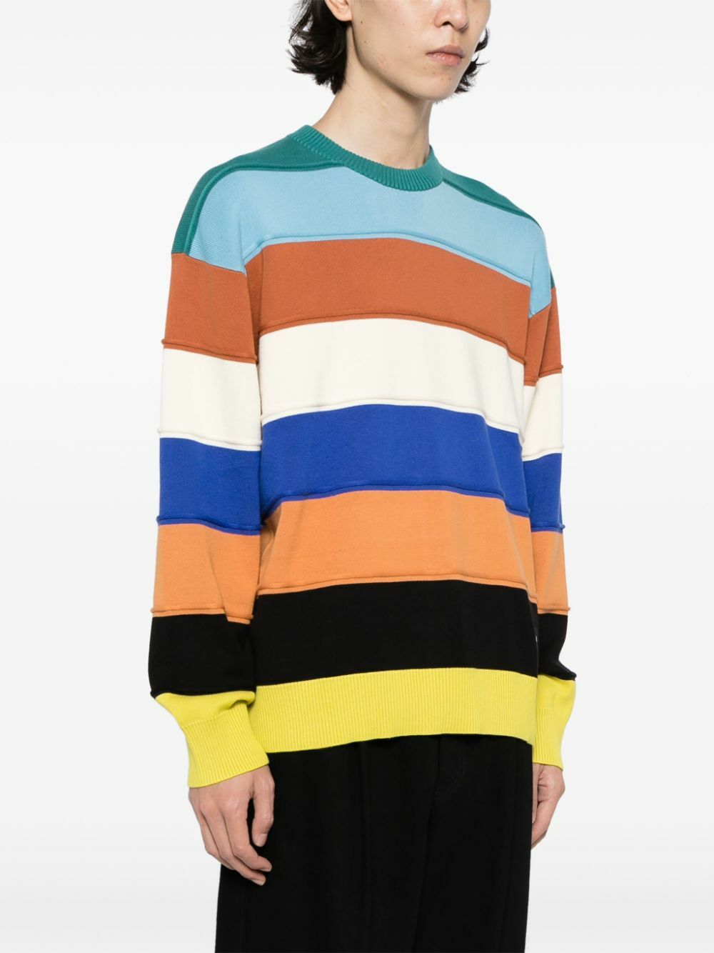 PS PAUL SMITH - Striped Crewneck Sweater PS by Paul Smith