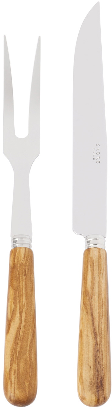 Sabre Olive Wood Lavandou Carving Set Sabre
