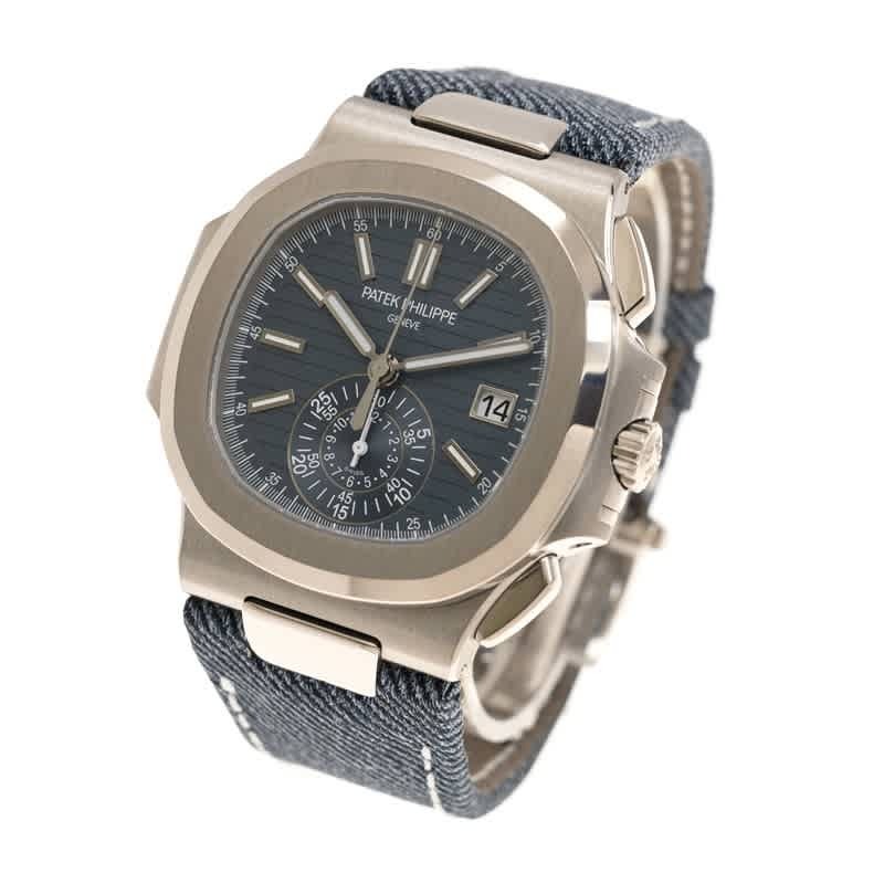 Patek Philippe Nautilus Flyback Chronograph Automatic Mens Watch 5980-60G-001 Patek Philippe