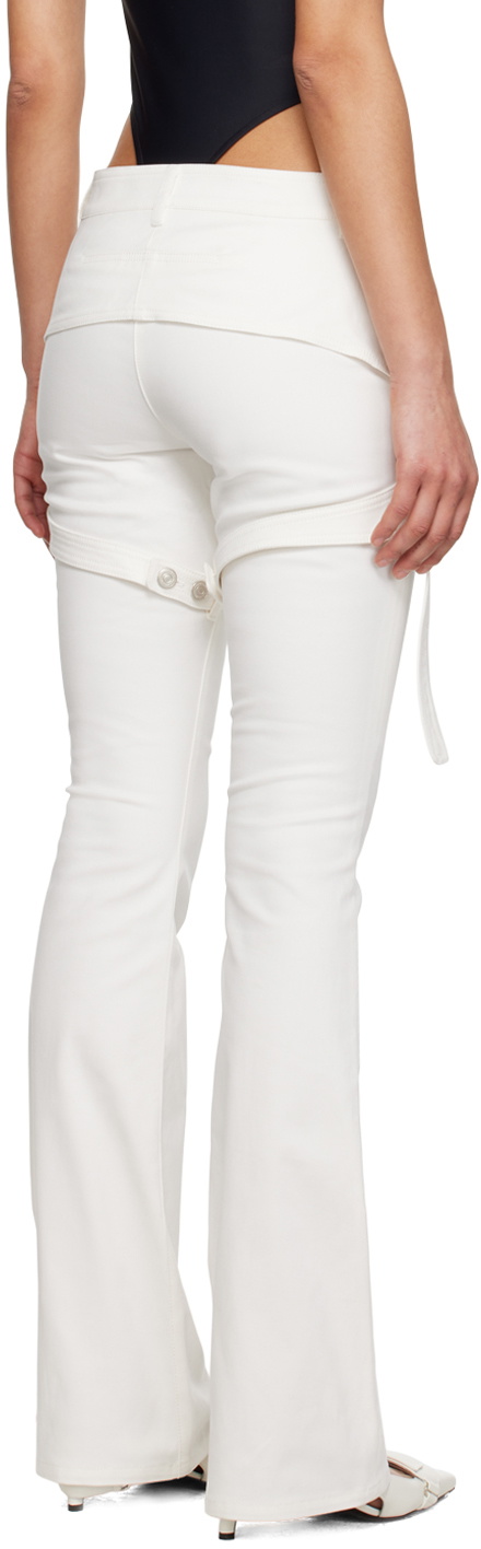 Courrèges Off-White Racer Trousers Courreges