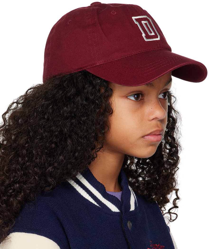 SUNDAY DONUT CLUB® Kids Burgundy 'D' Logo Cap