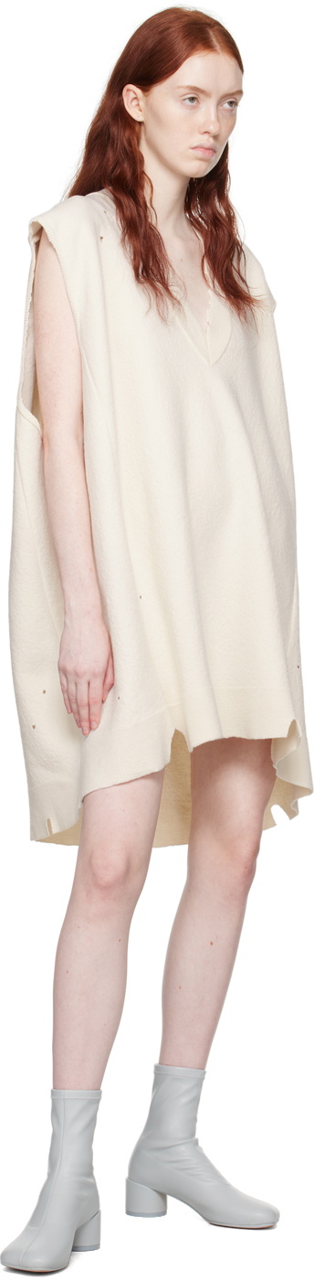 MM6 Maison Margiela Blue Anatomic Stretch Ankle Boots MM6 Maison Margiela