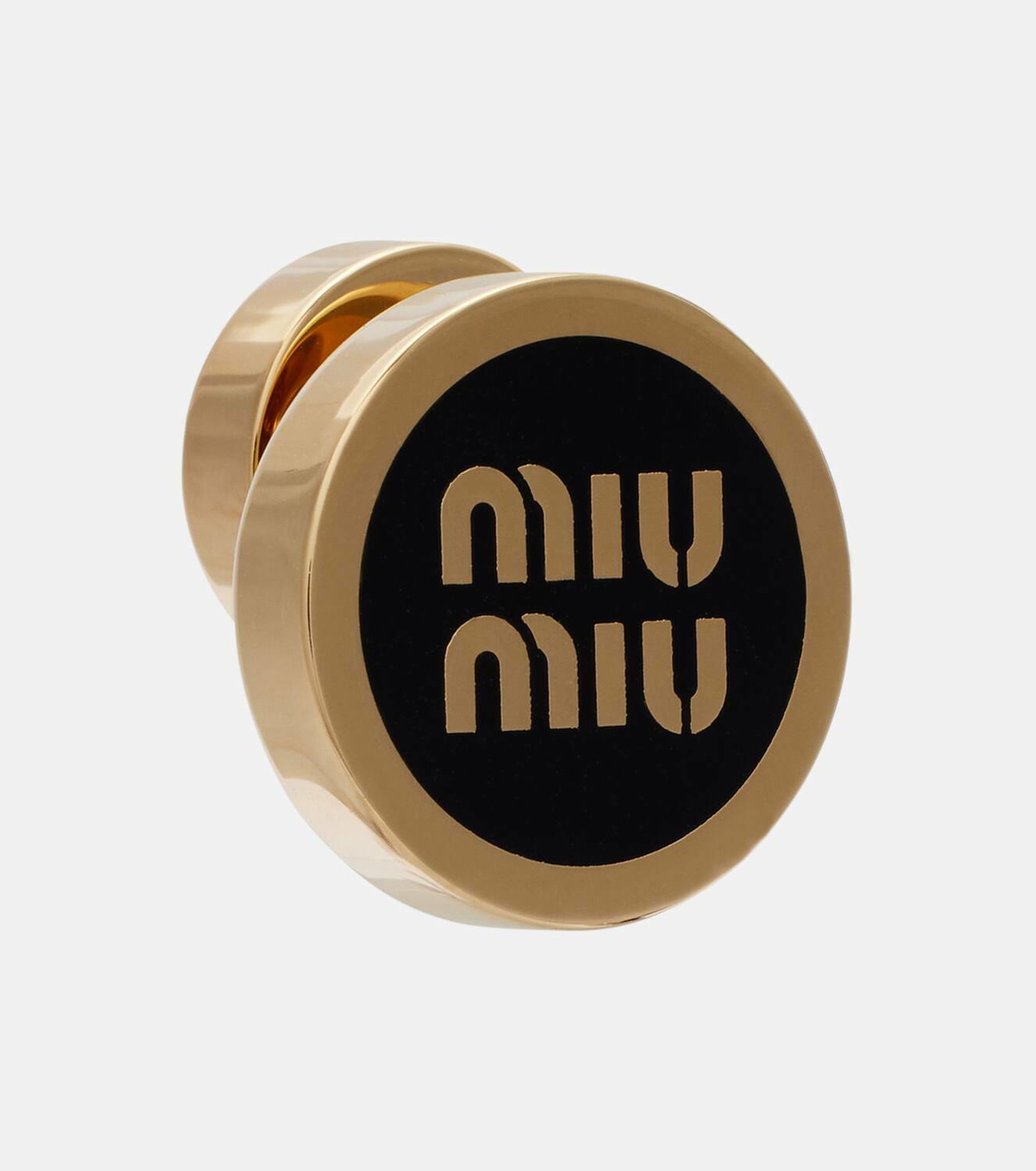 Miu Miu Logo stud earrings Miu Miu