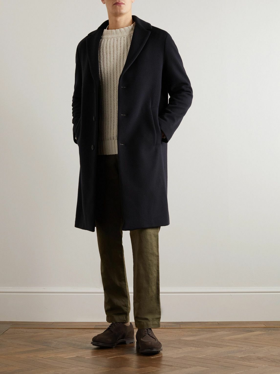 Edward Green - Dover Suede Derby Shoes - Brown Edward Green