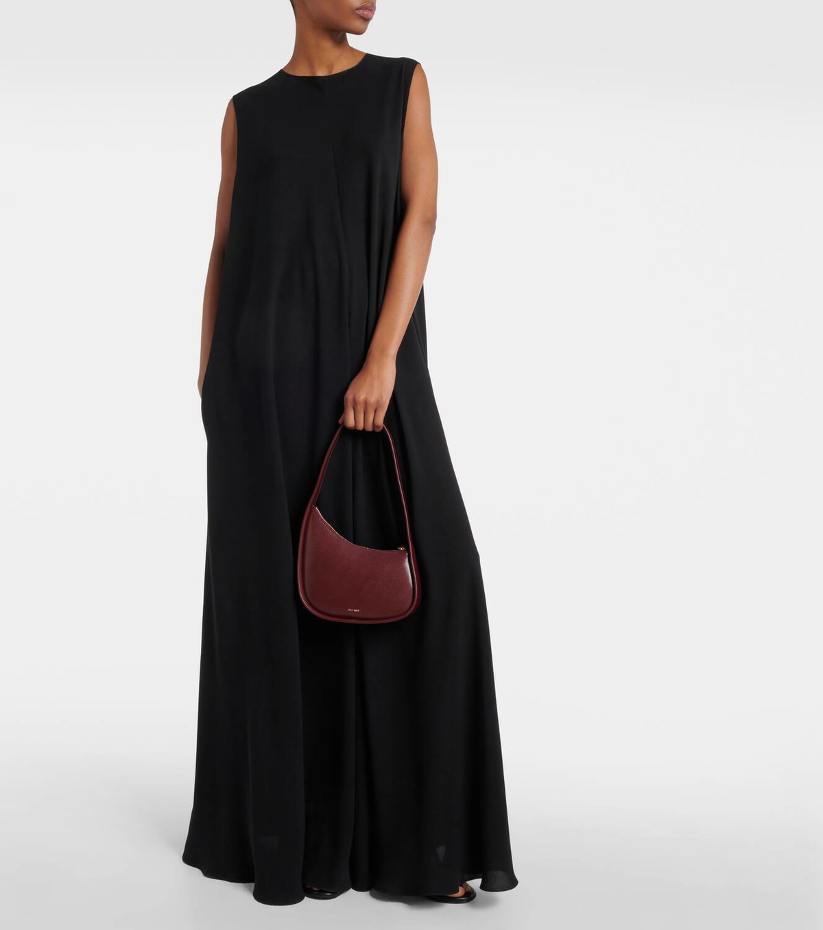 The Row Half Moon leather shoulder bag The Row
