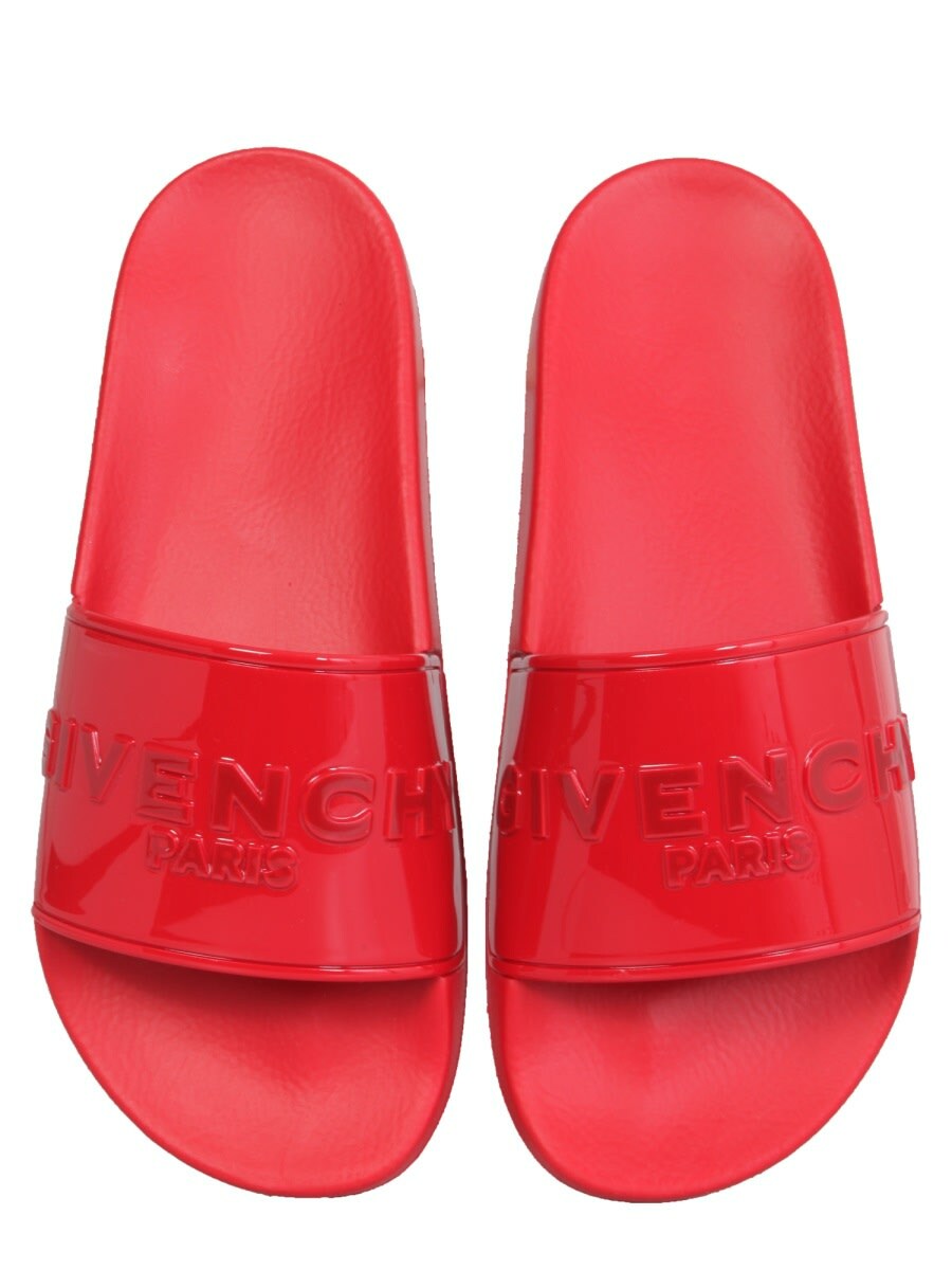 Givenchy Rubber Slide Sandals Givenchy