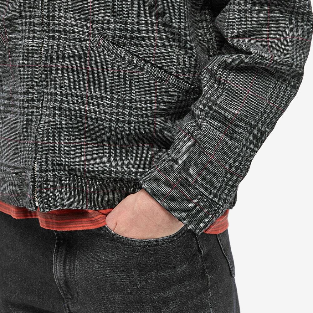 Edwin Men's Aaren Jacket Lined in Dark Grey/Pink Edwin