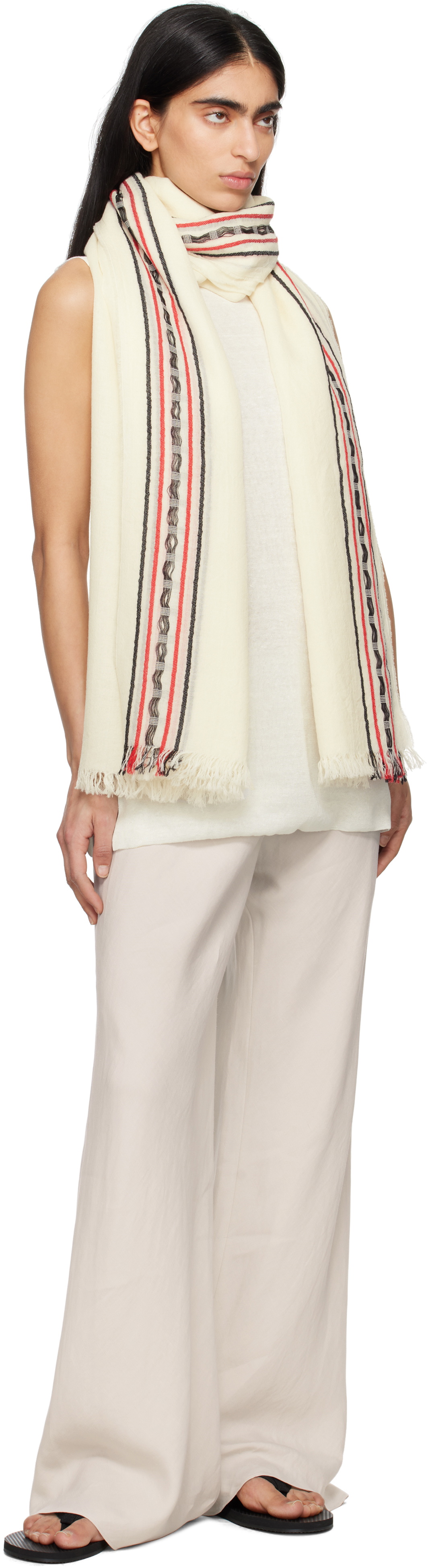 The Row Beige Terela Scarf The Row