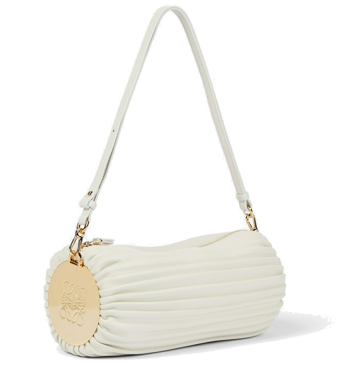 Loewe Bracelet pleated leather shoulder bag Loewe