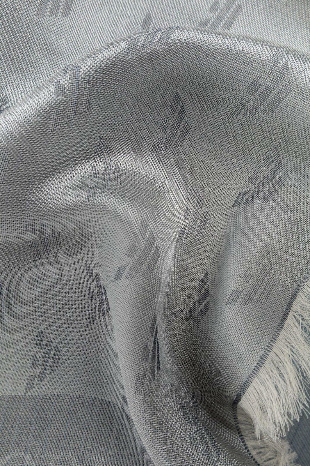 Emporio Armani Gradient-effect Jacquard Stole Emporio Armani