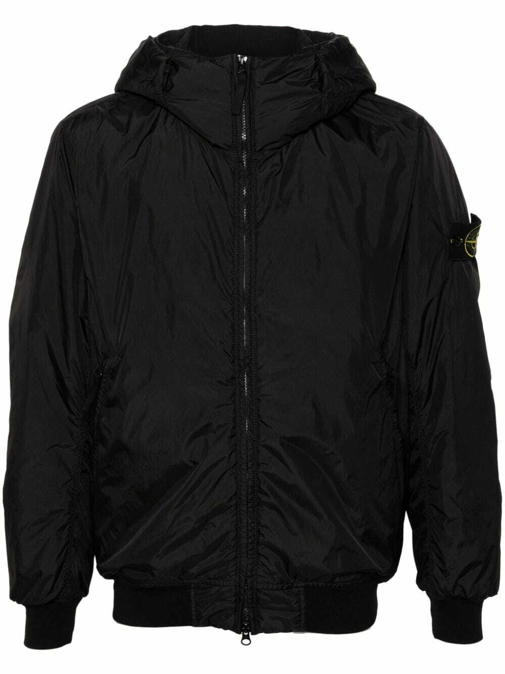 STONE ISLAND - Nylon Zipped Jacket Stone Island