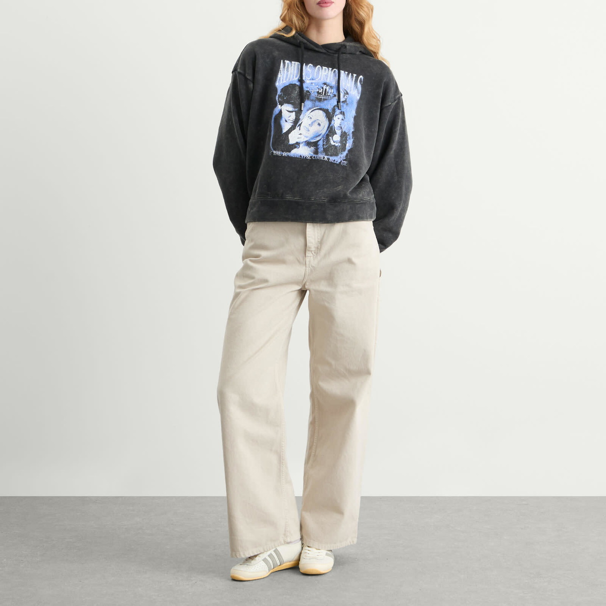 Adidas Women's Buffy Hoodie in Black adidas