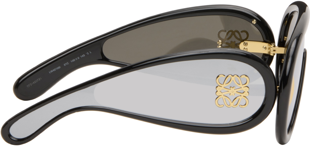 LOEWE Black Wave Mask Sunglasses Loewe