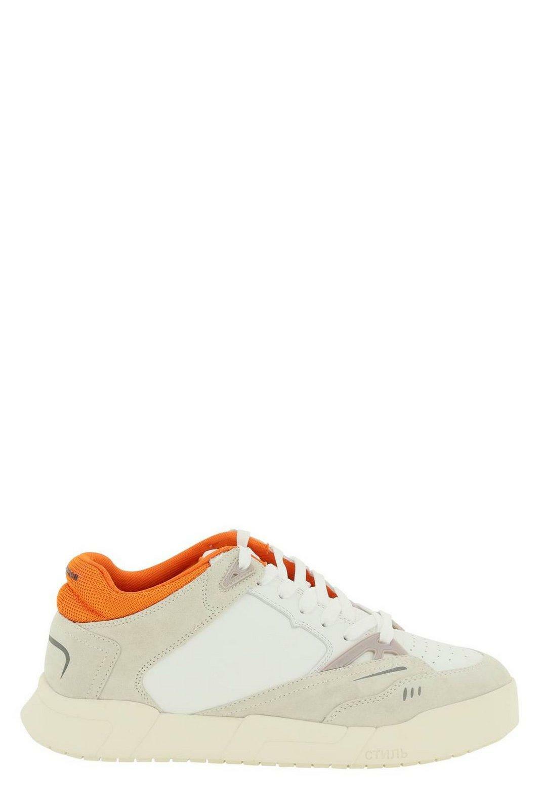 Heron Preston Gray Block Stepper Sneakers Heron Preston Heron Preston Gray Block Stepper Sneakers Heron Preston