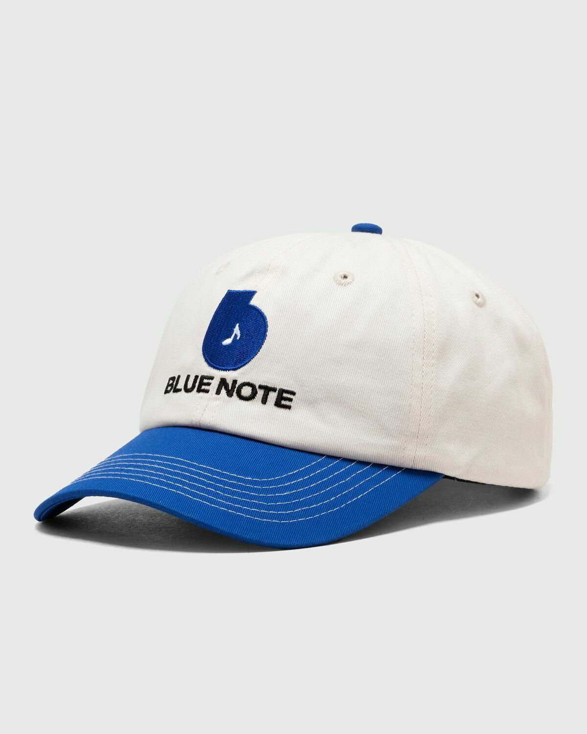 Butter Goods Finest Logo 6 Panel Cap Blue/White Caps Butter Goods