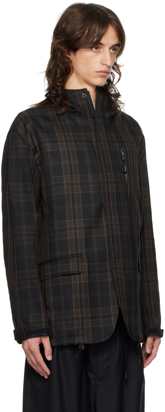 Comme des Garçons Homme Green Check Jacket Comme des Garcons Homme