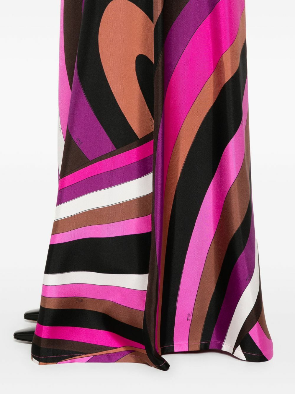 PUCCI - Printed Silk Trousers Emilio Pucci