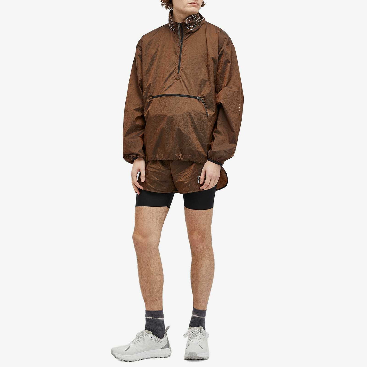 Over Over Men's Pop Over Jacket in Hot Chocolate OVER OVER
