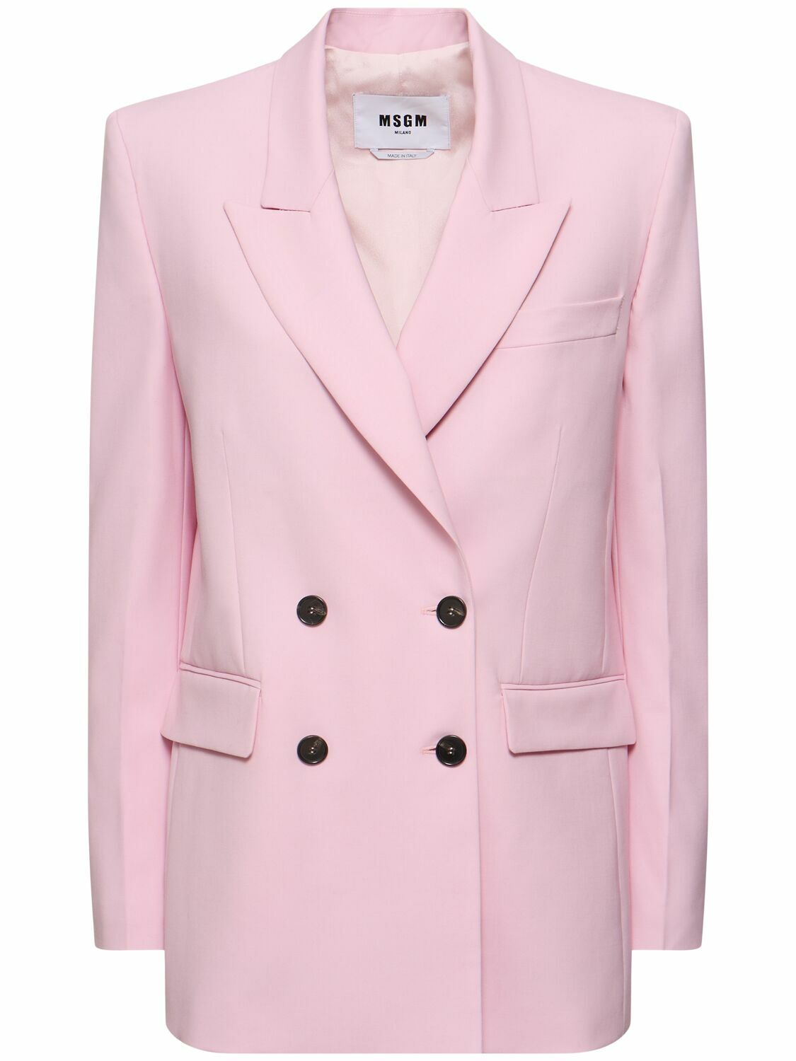 MSGM Tailored Stretch Wool Jacket MSGM