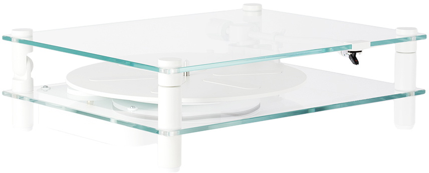 Transparent White Transparent Turntable TRANSPARENT SPEAKER