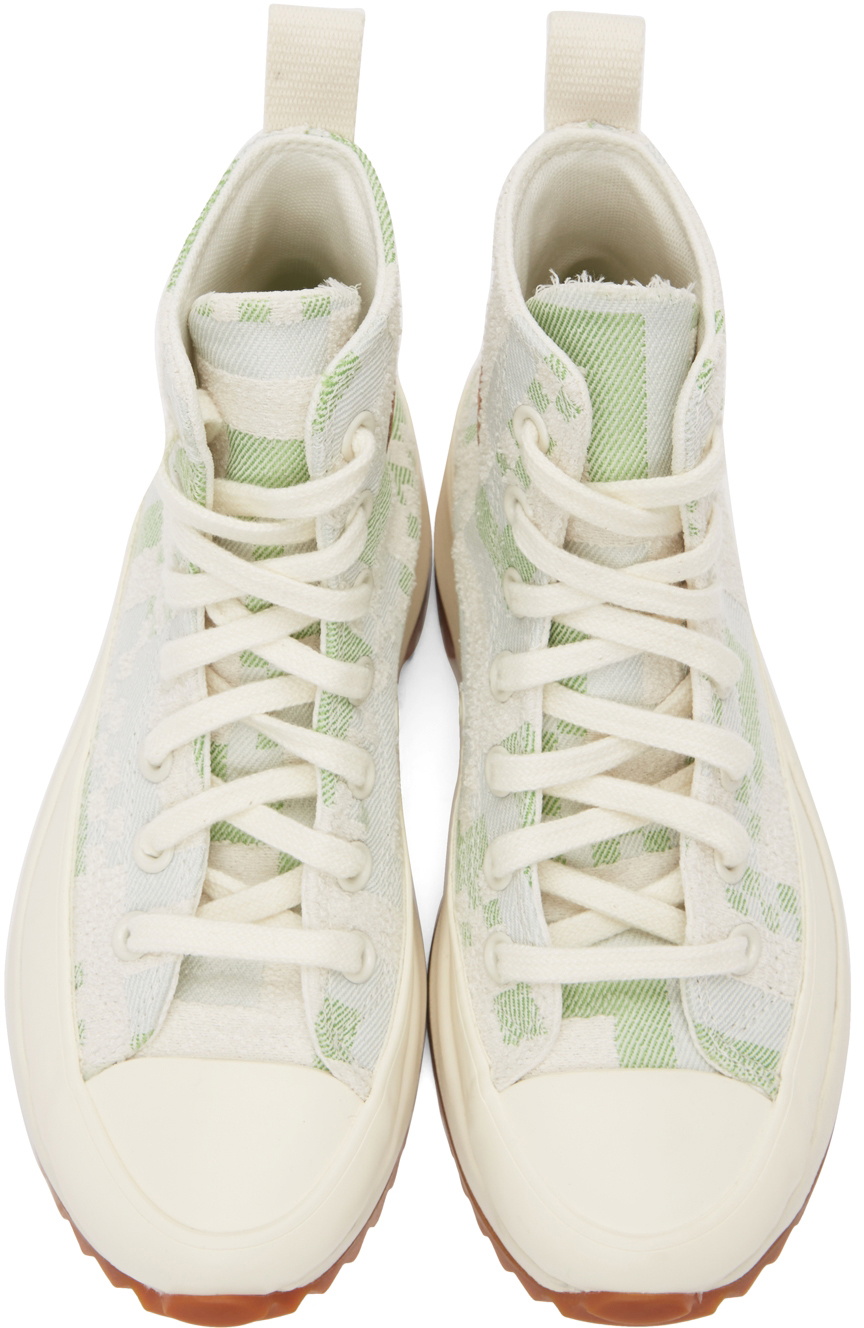 Converse Green & Blue Run Star Hike Sneakers Converse