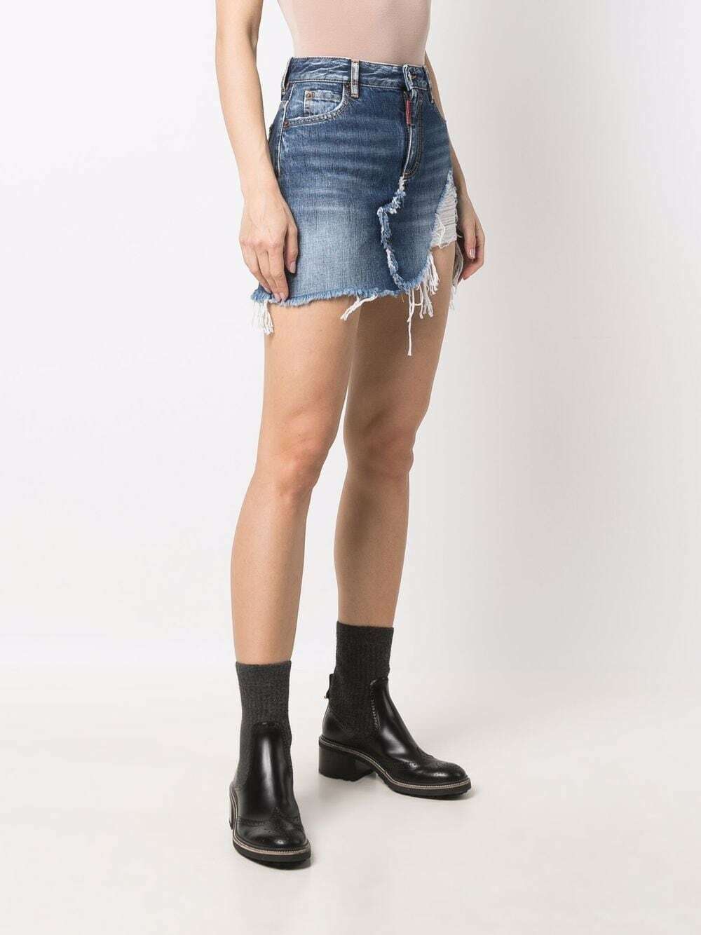 DSQUARED2 - Denim Mini Skirt Dsquared2