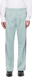 NEEDLES Green Poly Smooth Track Pants Needles