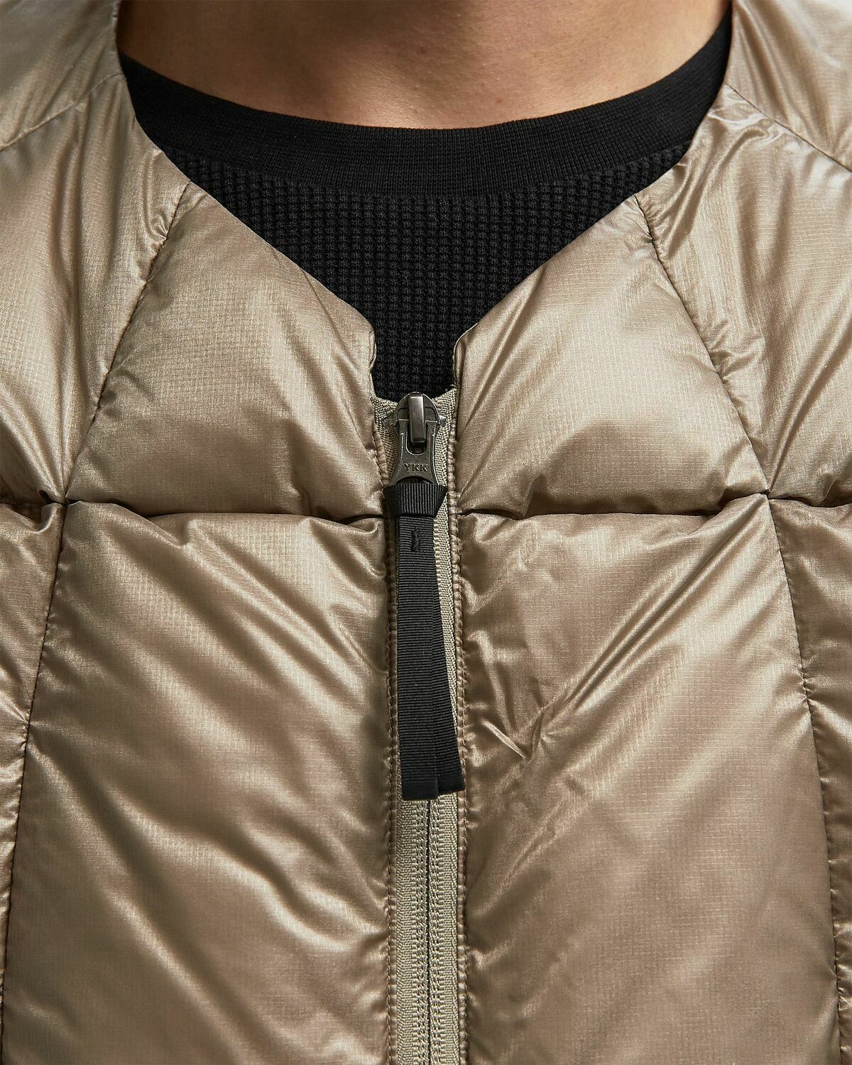 Goldwin 0 Three-Dimensional Down Light Vest gold Men Goldwin