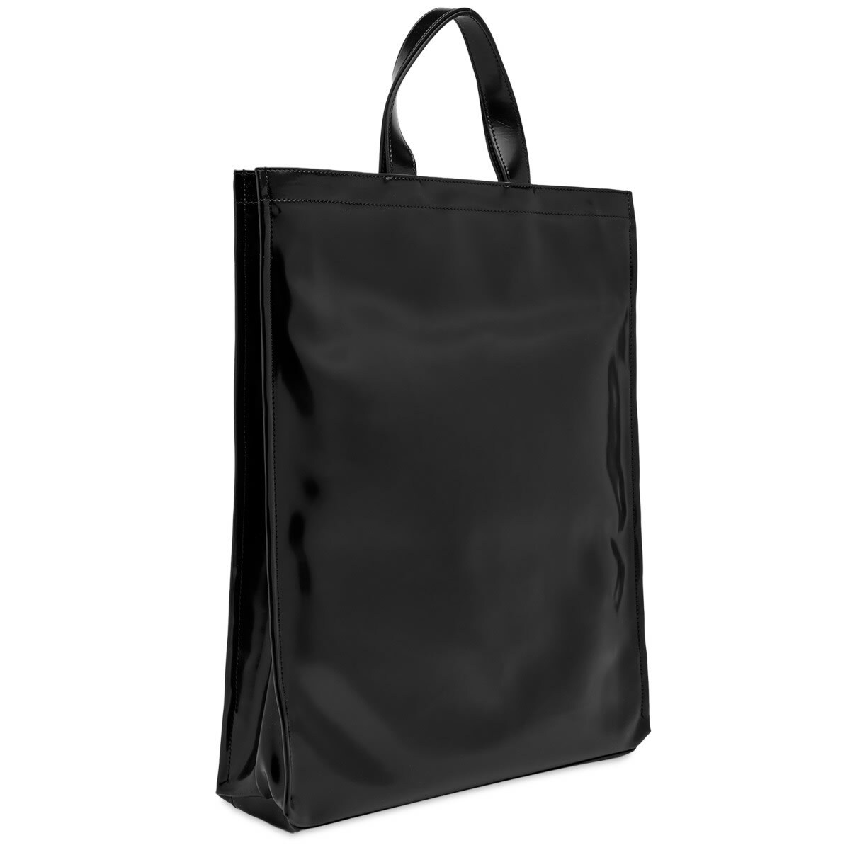 Acne Studios Women's Logo Shopper Tote Bag in Black Acne Studios