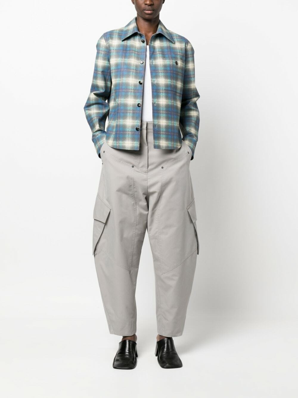 LOEWE - Cotton Blend Cargo Trousers Loewe