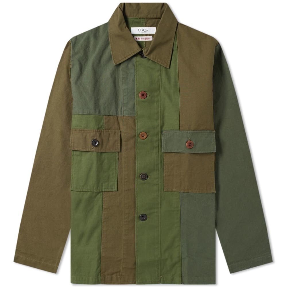 FDMTL Patchwork Shirt Jacket FDMTL