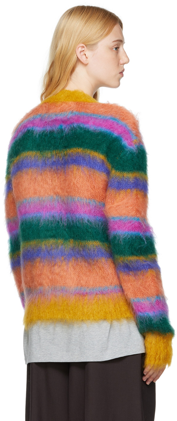 Marni Multicolor Striped Cardigan Marni