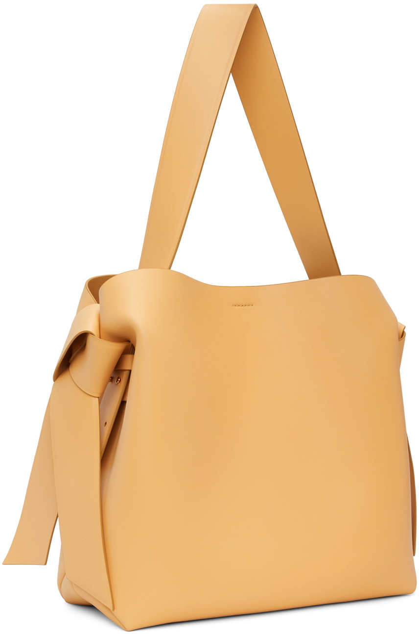 Acne Studios Beige Midi Musubi Shoulder Bag Acne Studios