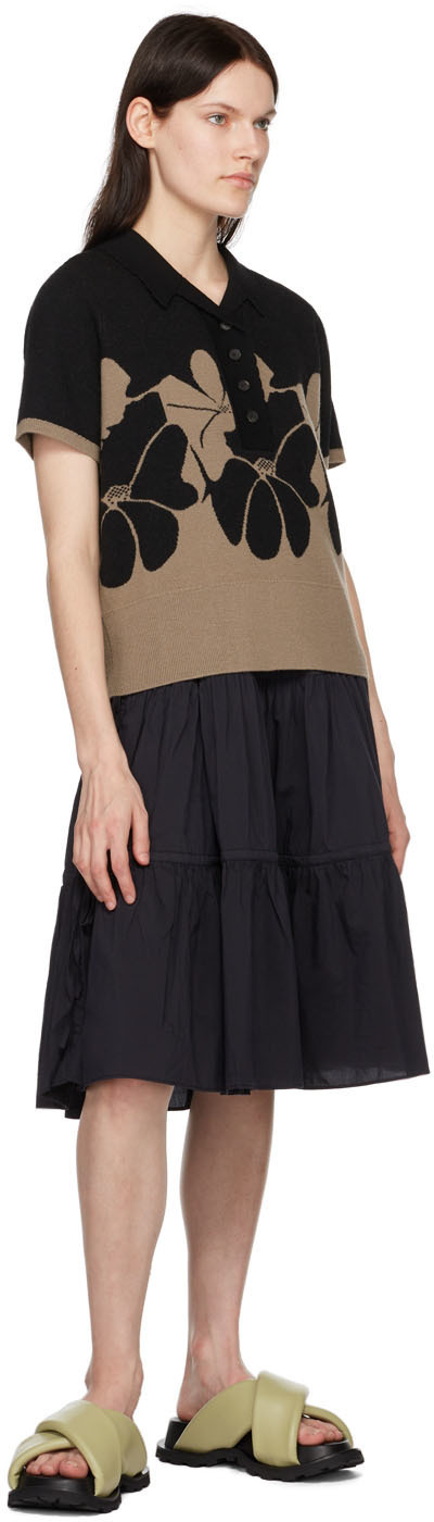 YMC Black & Brown Gordon Polo YMC