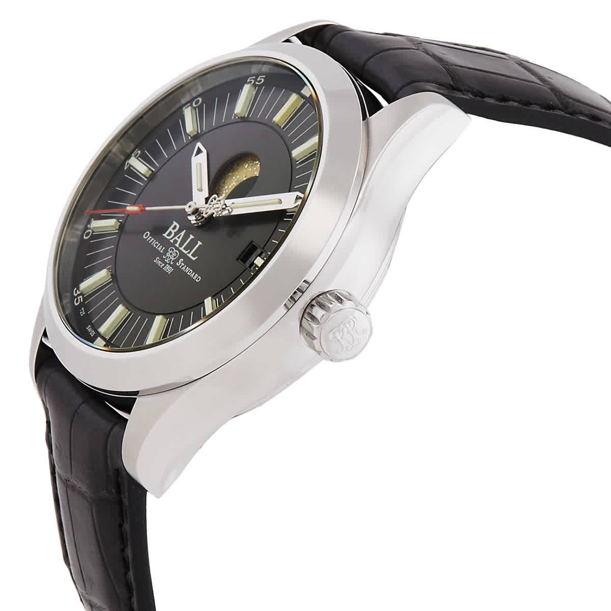 Ball Engineer II Moon Phase Automatic Grey Dial Mens Watch NM2282C-LLJ ...