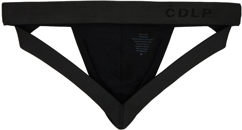 CDLP Two-Pack Black Jock Straps CDLP