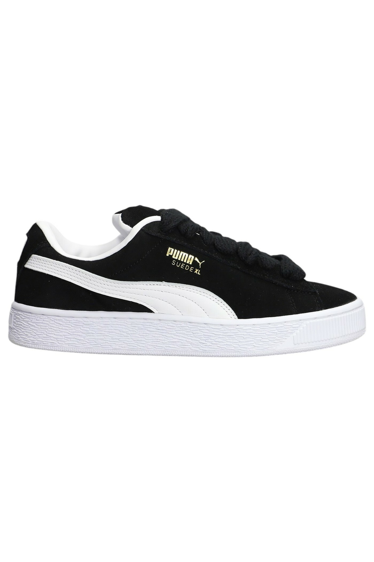 Puma Suede Xl Sneakers In Black Suede Puma