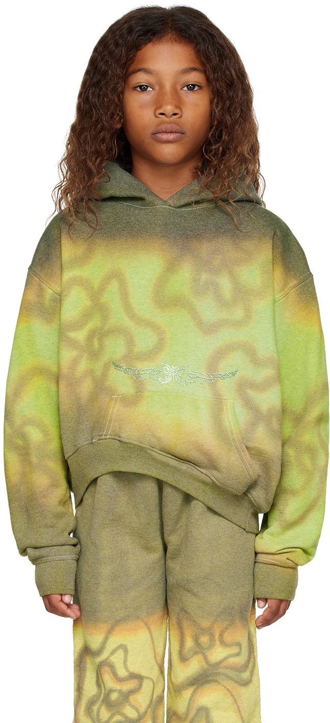 Collina Strada SSENSE Exclusive Kids Khaki Hoodie Collina Strada