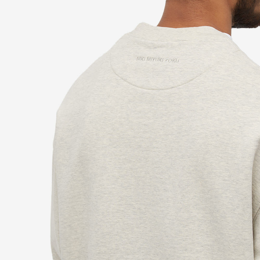 MKI Men's Heavyweight Crew Sweat in Oatmeal MKI Miyuki-Zoku