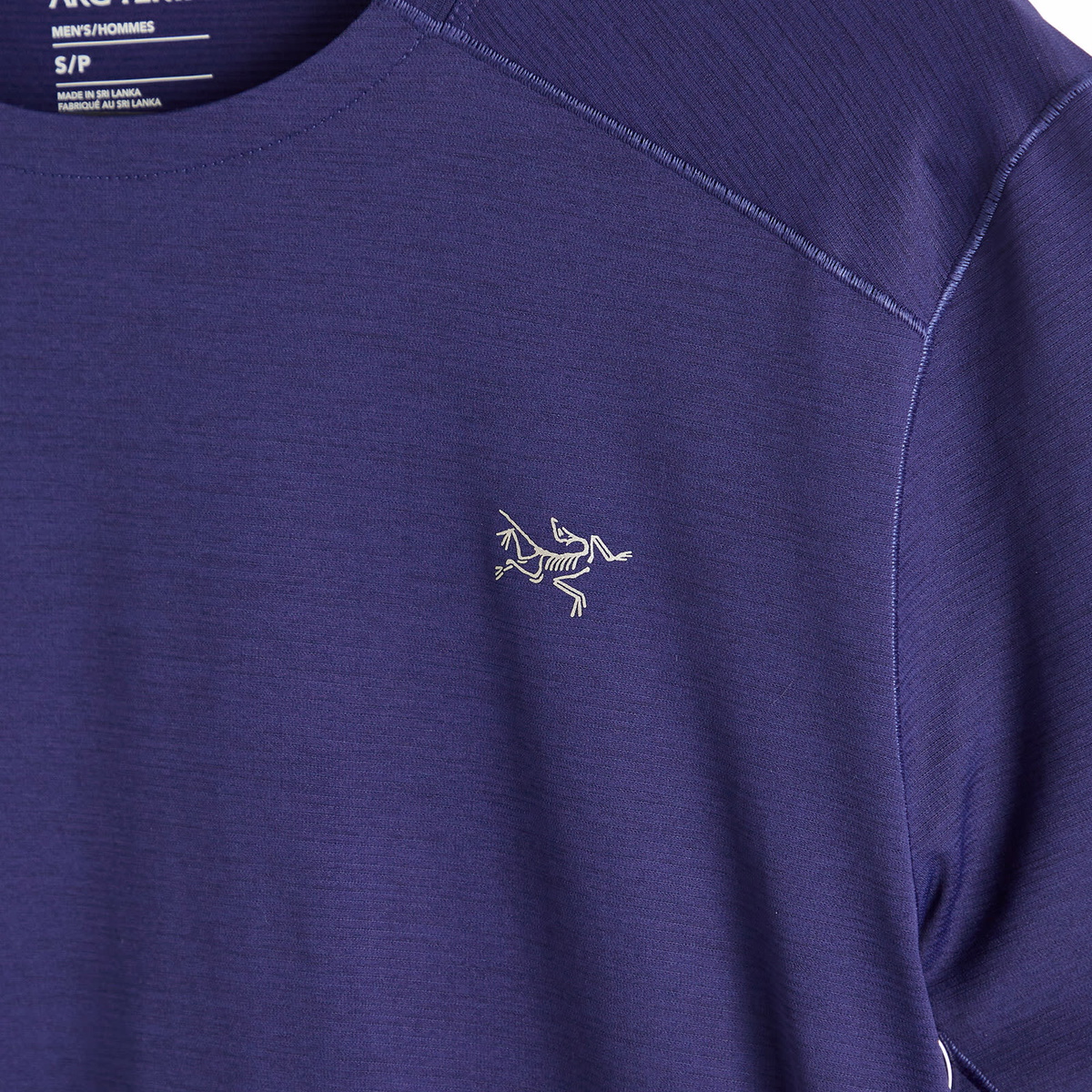 Arc'teryx Men's Cormac Crew T-Shirt in Soulsonic Heather Arc'teryx