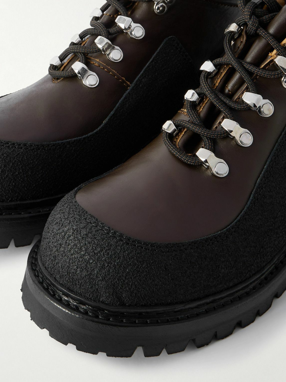 Our Legacy - Quest Kevlar-Trimmed Leather Boots - Brown Our Legacy