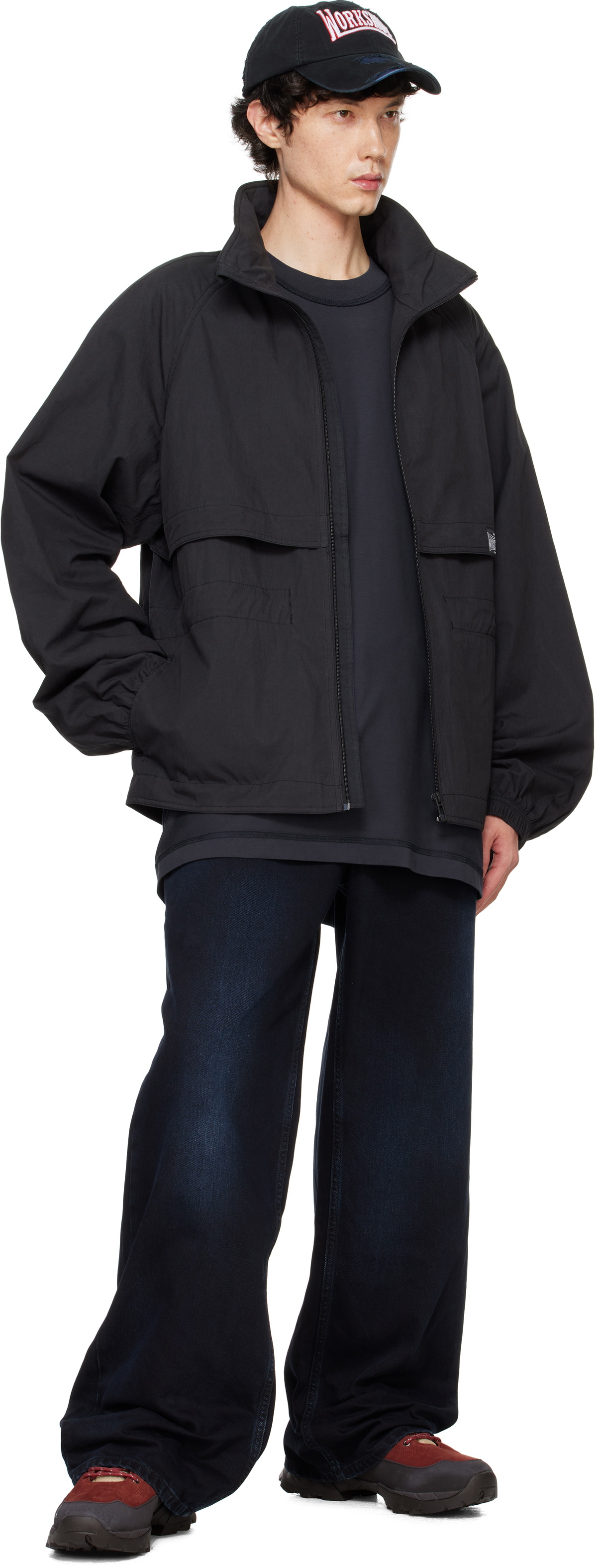 032c Navy You Tracksuit Jacket 032c