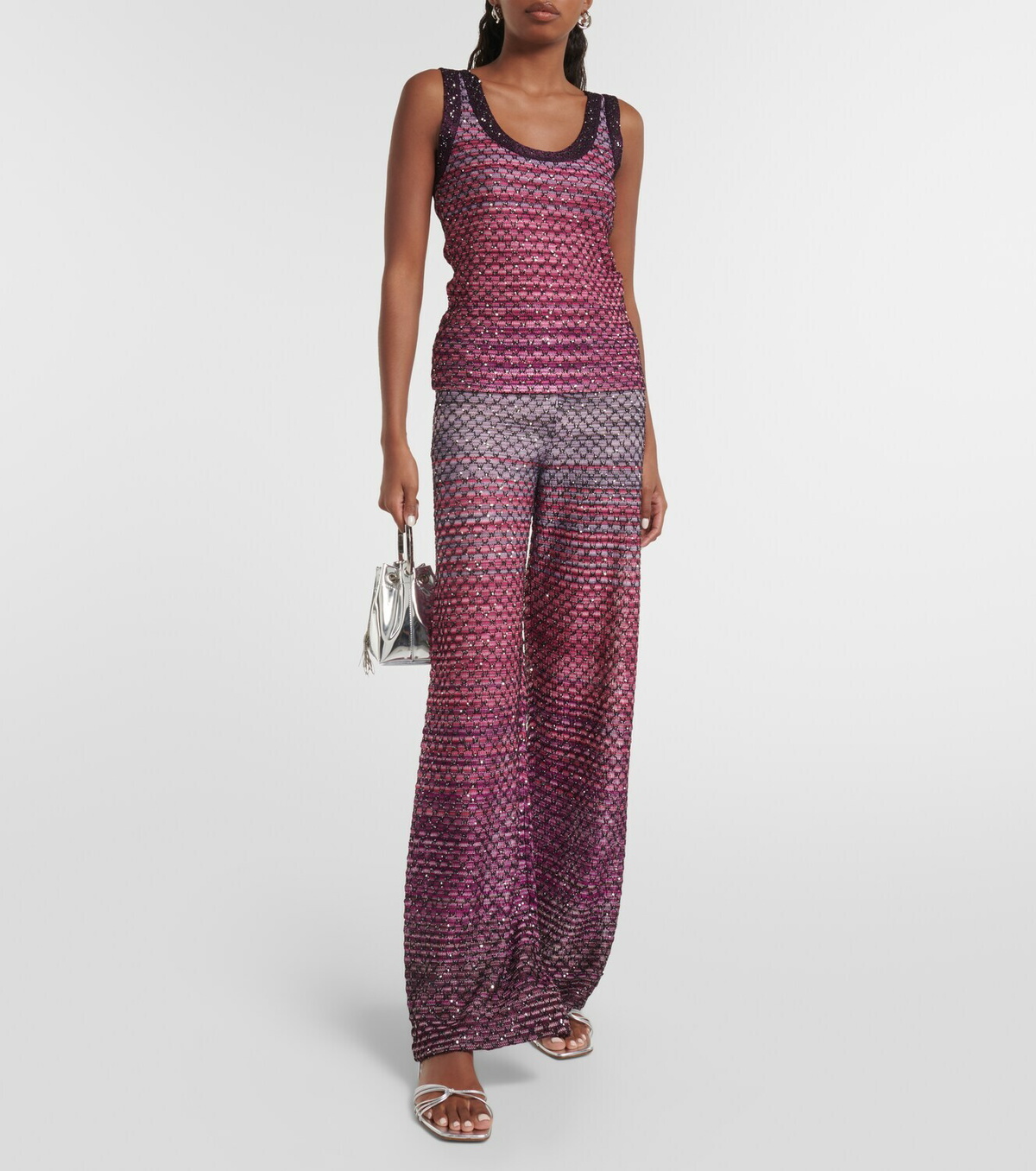 Missoni Sequined straight pants Missoni