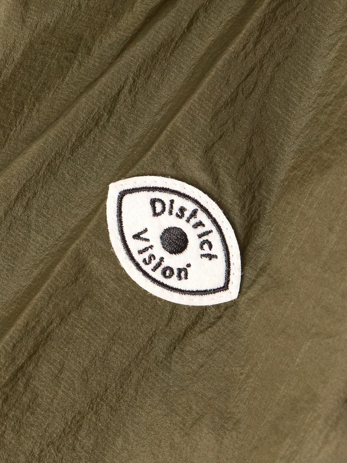 DISTRICT VISION - Milli Ultralight Ripstop Hooded Jacket - Green ...