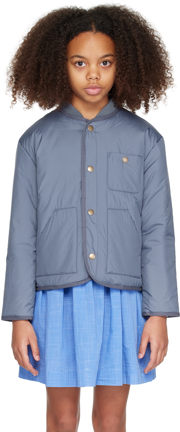 Bonpoint Kids Blue Duran Jacket Bonpoint