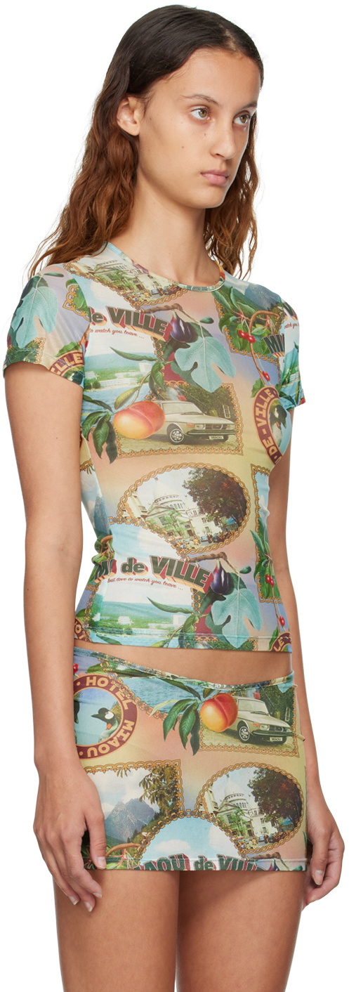 Miaou Blue Mini T-Shirt Miaou