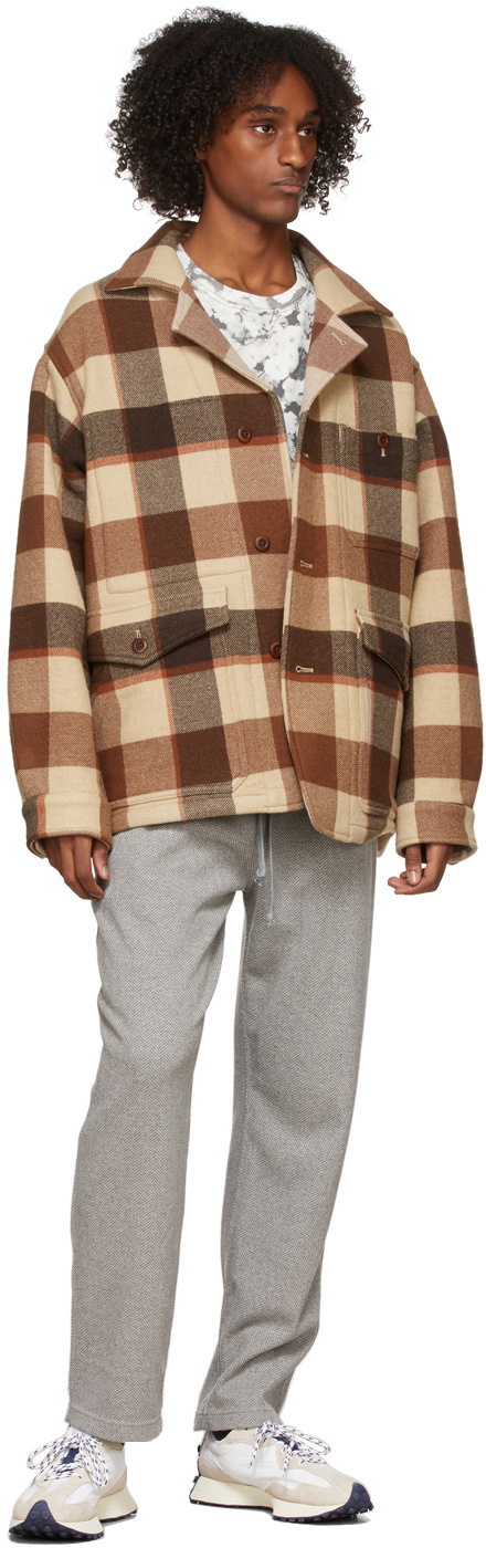 ts(s) Multicolor Plaid Bird Watching Jacket