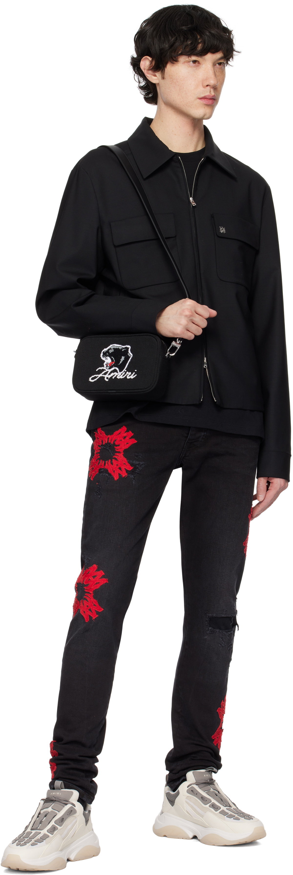 AMIRI Black Panther Camera Case Bag Amiri