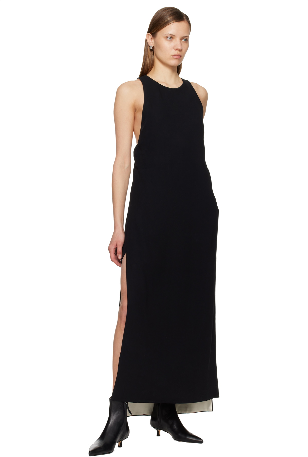 Aeyde Black Sofie Leather Ankle Boots Aeyde