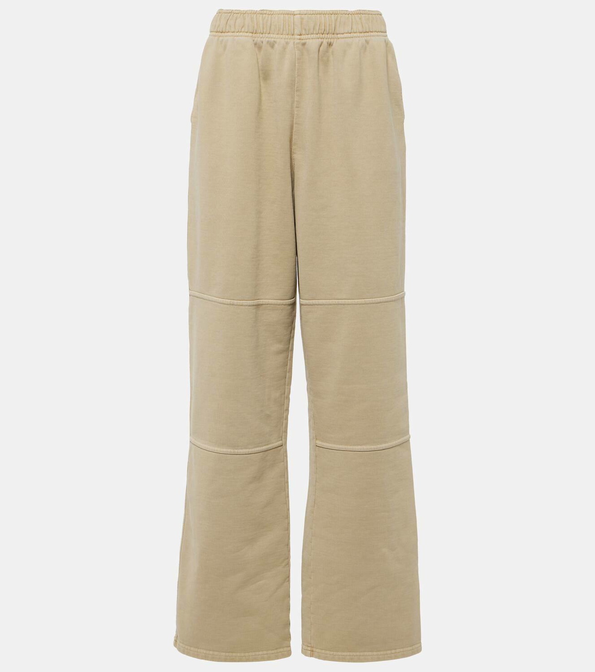 Prada High-rise cotton sweatpants Prada